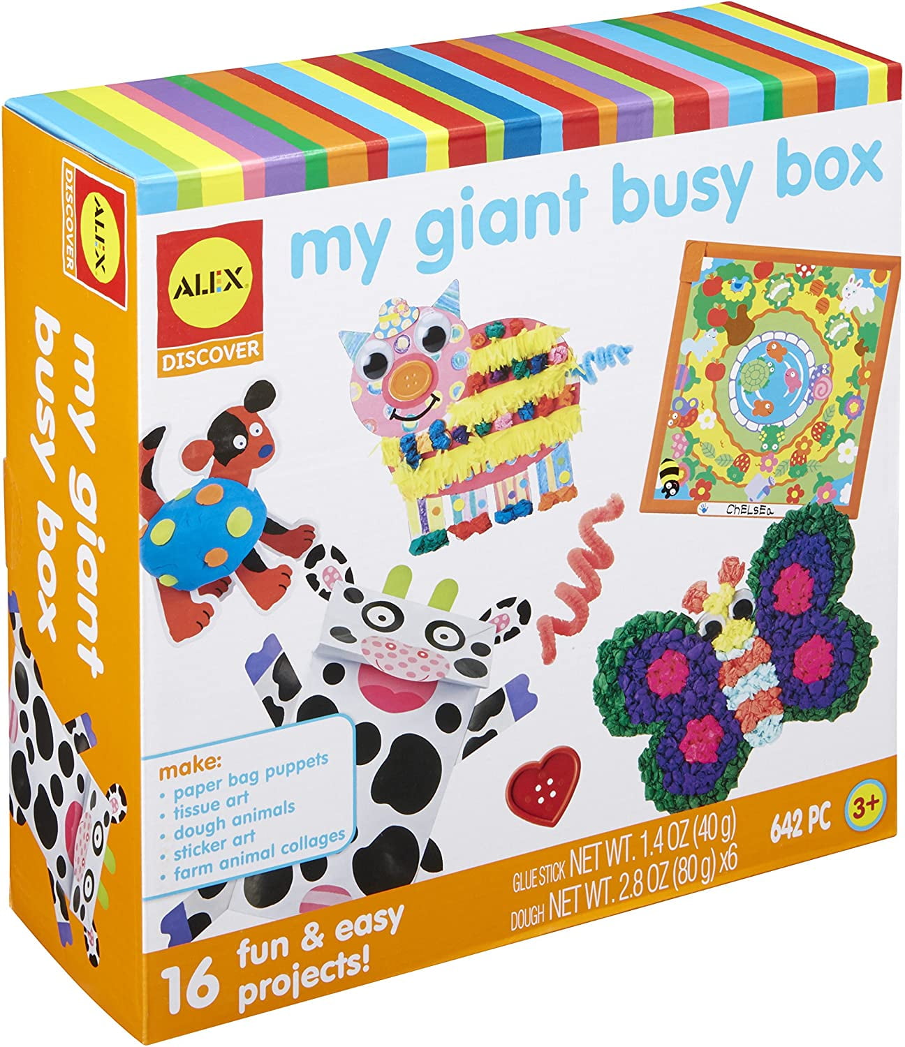 ALEX Toys My Giant Busy Box Craft Kit Kids Art and Craft Activity ...