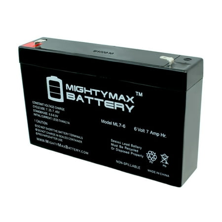 6V 7Ah SLA Replacement Battery for Enduring 3FM7 - Walmart.com
