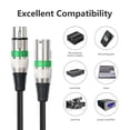 3Pin Male to Double Female Cable Splitter Adapter Cord 1 Male to 2 ...