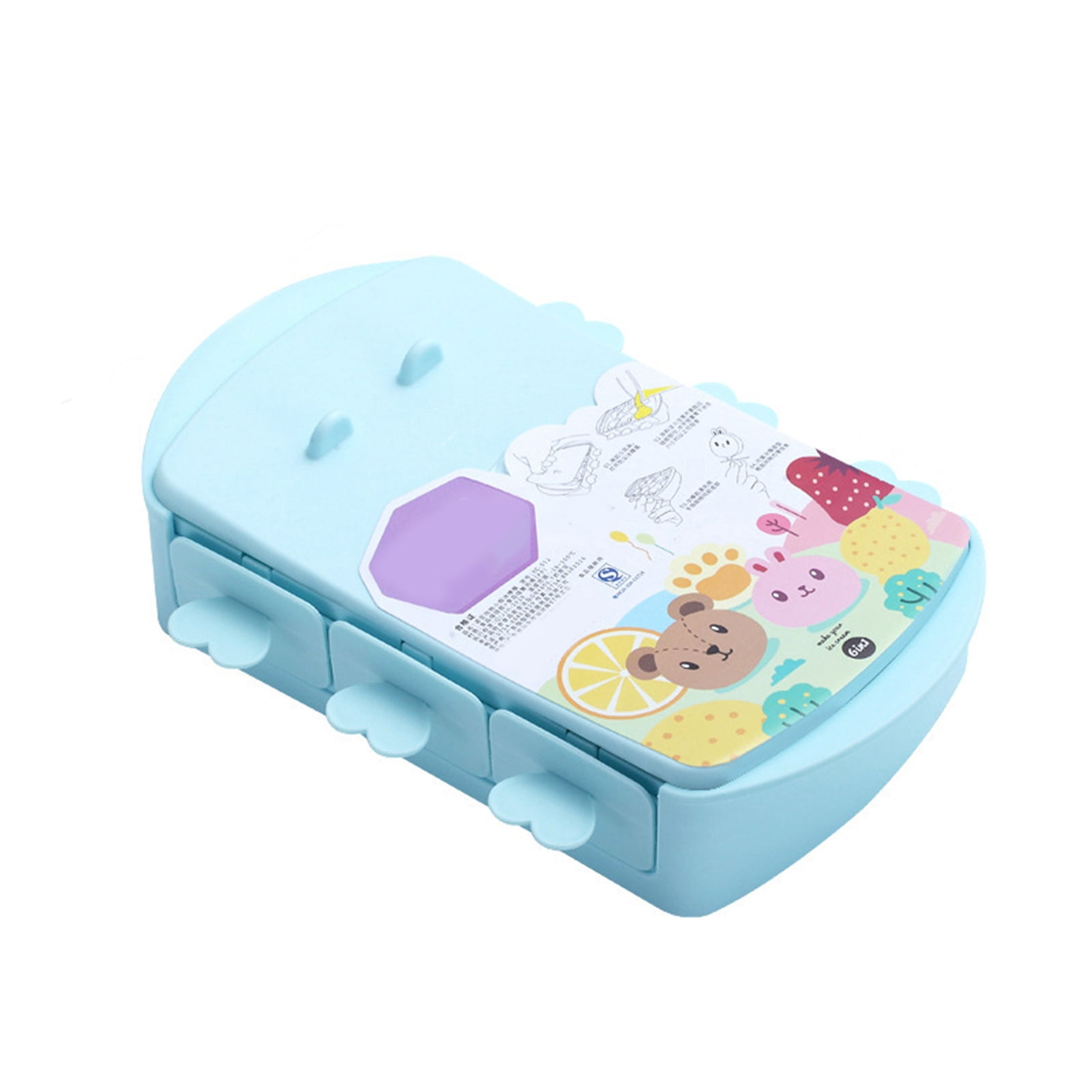 Upgrade Ice Cube Trays, Multi Color Ice Cream Mould Grid DIY Cute Cube ...