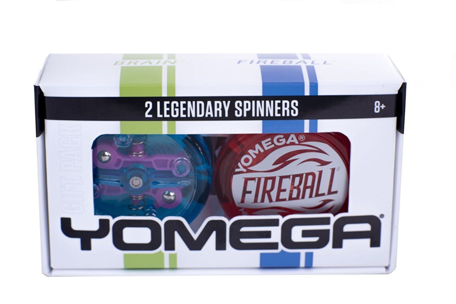 Yomega 2 Pack Gift Set Fireball and Brain Yo Yo Colors Will Vary ...