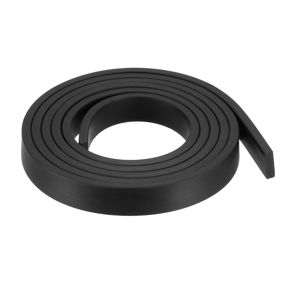 Solid Rectangle Rubber Seal Strip 10mm Wide 3mm Thick 1 Meter Long ...