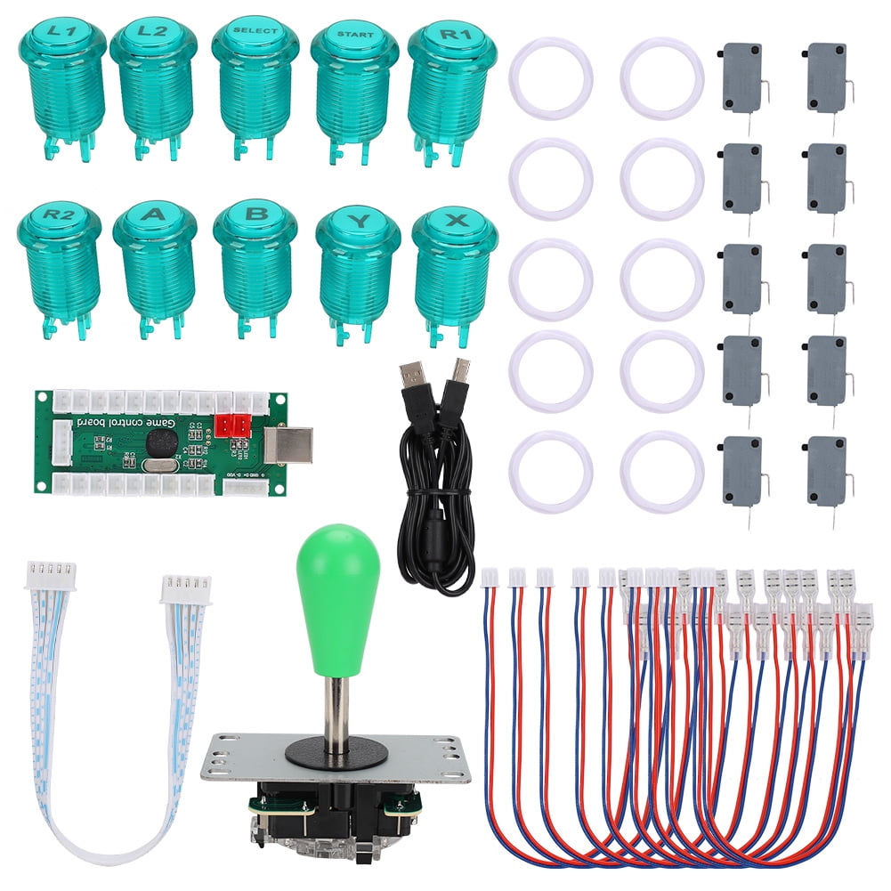 CY-822C DIY Arcade Game US Botones Joystick Rocker Controller Kit sin luz para Rapsberry Pi ...