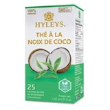 Hyleys Coconut Green Tea Bags, 25 Count - Walmart.com