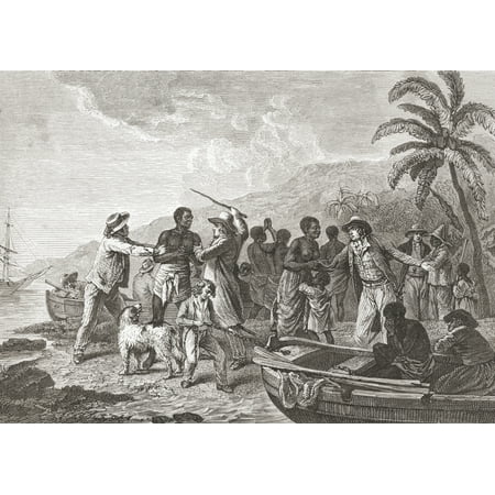 The Slave Trade By George Morland. From Histoire Des Peintres, _Cole ...