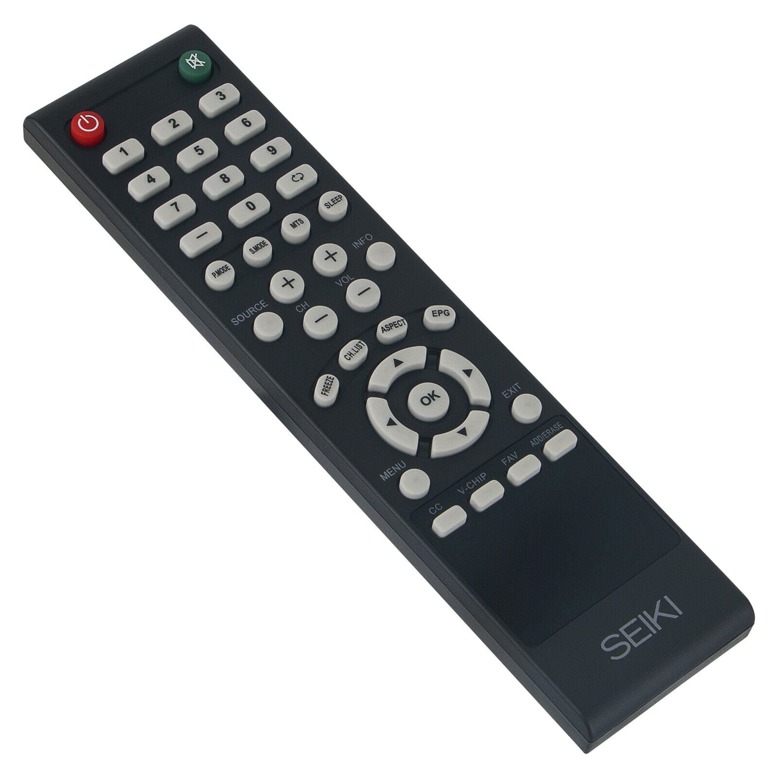 New Replace Remote for Seiki TV LC-40GJ15 LE-24GQ11 SC-552GS SC-461TS ...