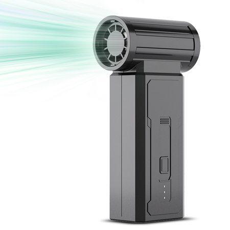 blower,Wind Speed Adjustable Portable Blower Turbo Fan Built-in Battery ...