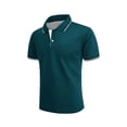 BaoFuBaoMei Mens Button down Shirts Big and Tall Lapel T Shirts ...