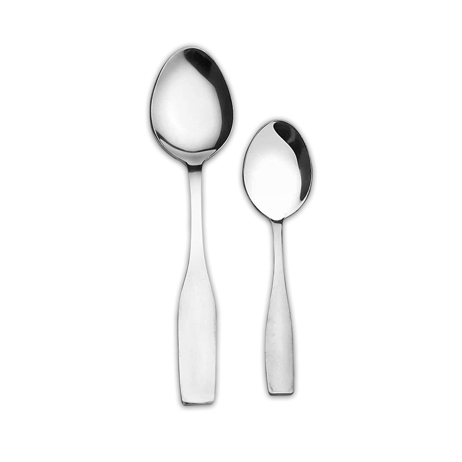 diollo Stainless Steel Tea Spoon & Table/Dinner Spoon - Lucas, 6 Pieces ...