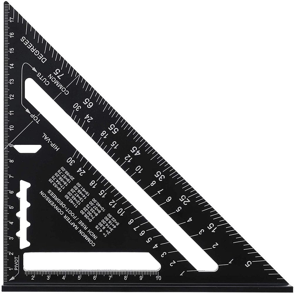 Click here for Generic 7 Inch Triangle Ruler Aluminum Alloy Squar... prices