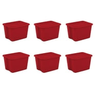 LIFE STORY Adult 55 Quart Stackable Plastic Storage Bin, Gray - Walmart.com