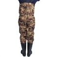 Waterproof Fishing Chest Waders for Men & Women, Hunting Bootfoot Nylon PVC, Packable ...