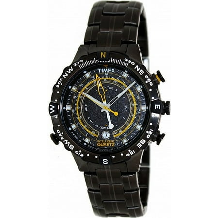 Timex - T2P139 Men's Black Analog Watch With Black Dial - Walmart.com ...