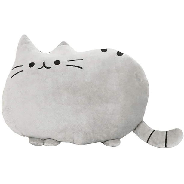 Cartoon Cat Cuddle Pillow Plush Animal Decorative Throw Pillow Plush ...
