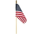 Mainstays 10"H RWB Cotton American Flag Decoration - Walmart.com