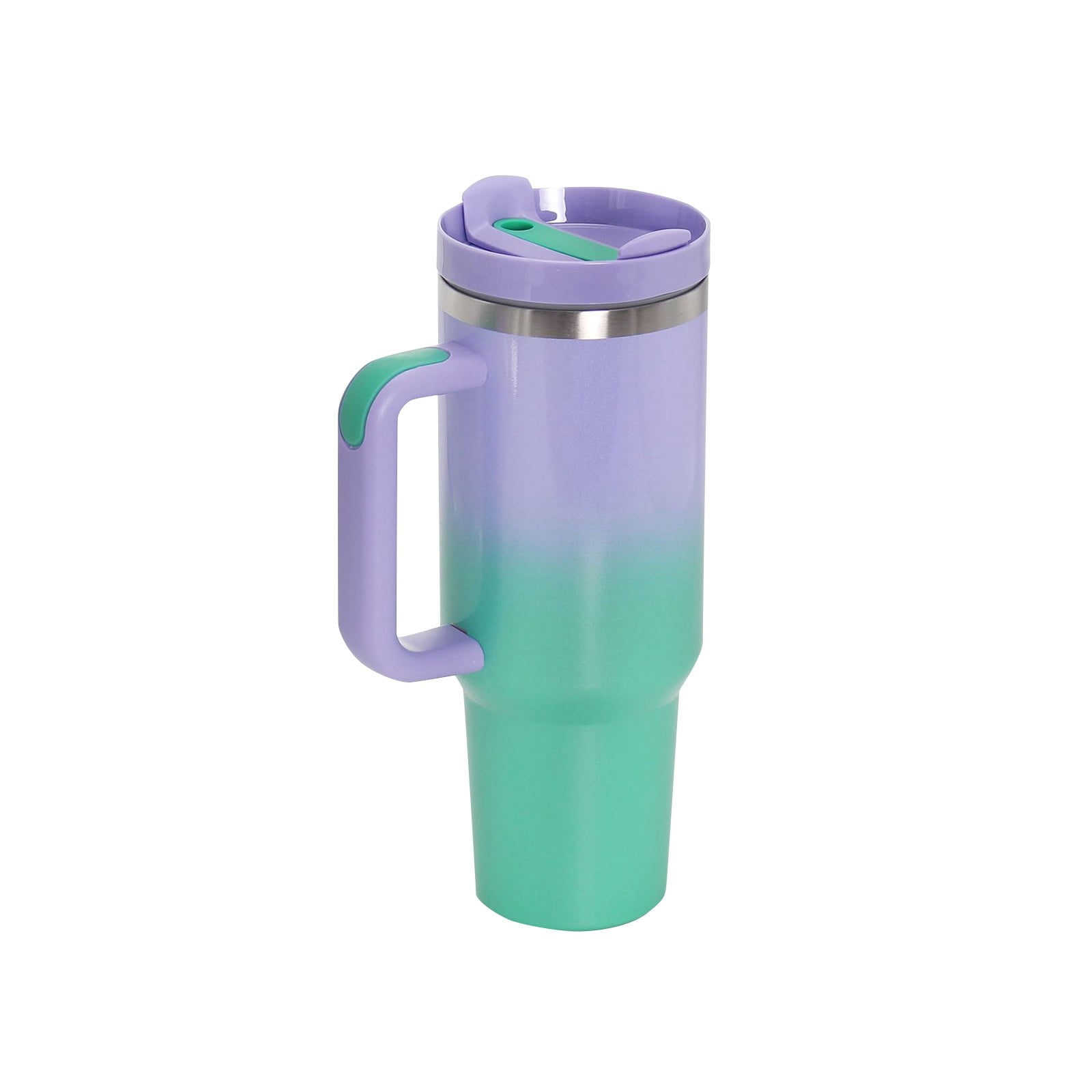 Termo Acero Inoxidable 40 OZ, Termos para Cafe, Termo con Popote Tapa y ...