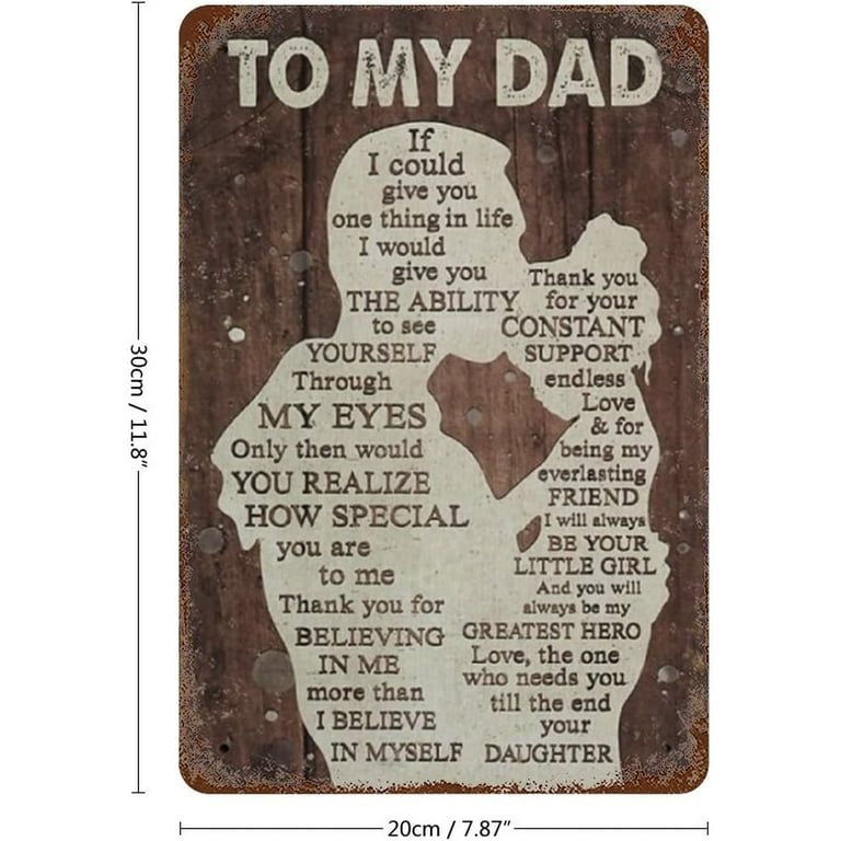 I Love My Daddy Signs