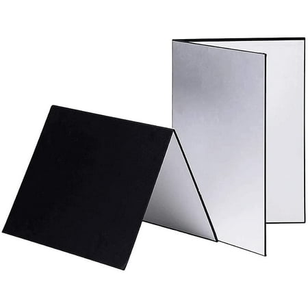 Camera Lighting Reflector Light Reflector Cardboard 2 Pack, 3 in 1 ...