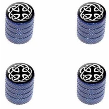 Nautical Star Black Tire Rim Wheel Aluminum Valve Stem Caps, Multiple ...