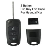 3 Button Flip Key Fob Case Shell Cover for Hyundai I20 I30 X35 Ix20 ...