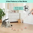 Charging cat toy, 3 light modes and 5 fun patterns, portable ...