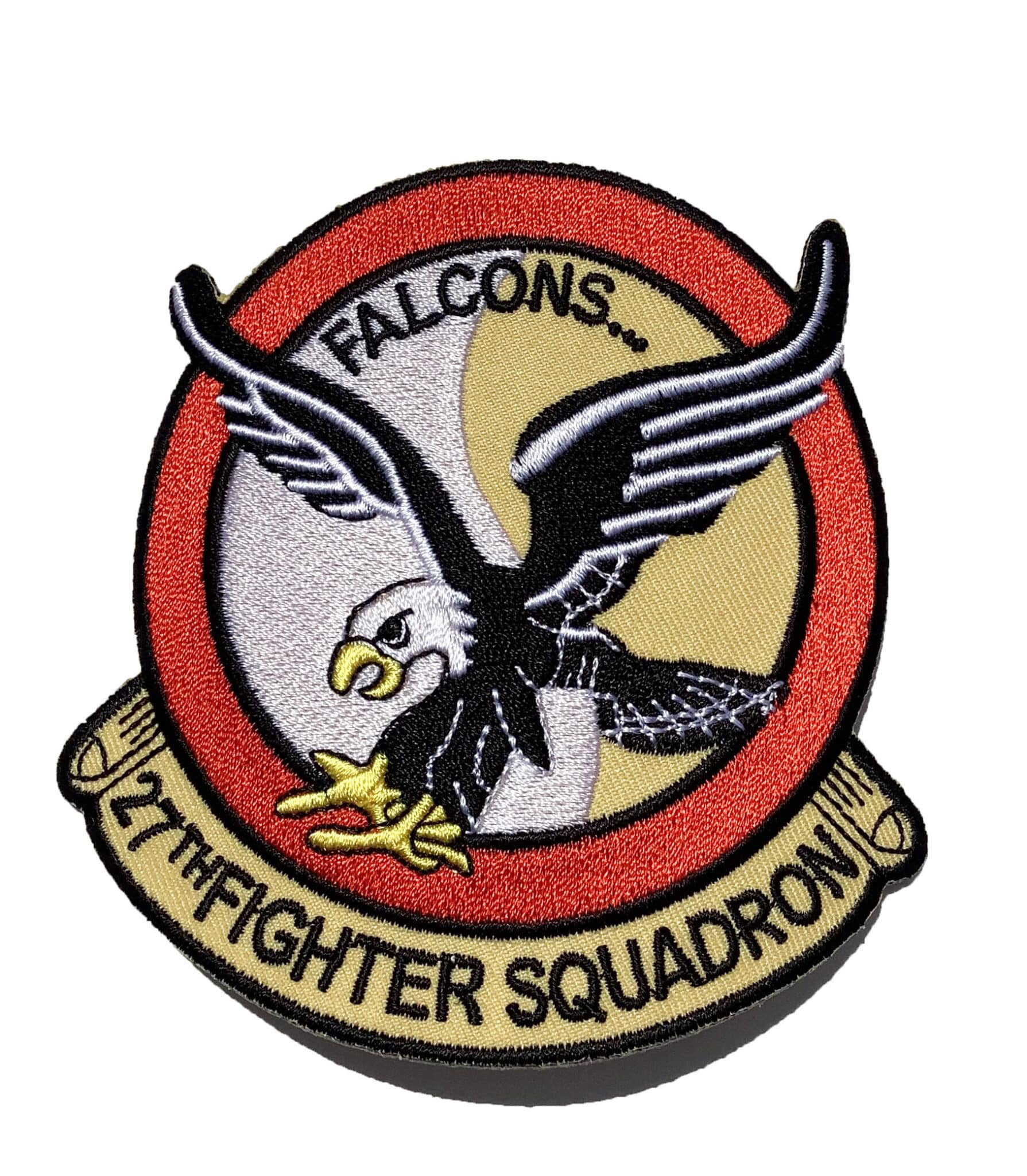 Falcon 27th Fighter Squadron Patch – Plastic Backing - Walmart.com