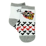 Mickey Mouse Toddler Boys 5 Pack Crew Style Socks Set MK522 - Walmart.com