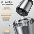 300W Electric Food Chopper Stainless Steel Meat Grinder Mixer - Walmart.com