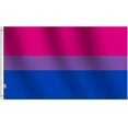 rhungift Bisexual Pride Flags 3x5Ft，Bi-Pride Flag Moderate Outdoor/Indoor Both Sides LGBT ...