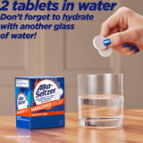 Alka-Seltzer Effervescent Hangover Relief, Aspirin, Caffeine, 20 Count ...