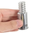 Broom Handle Adapter with Threaded End for 25mm Diameter Rods Silver ...