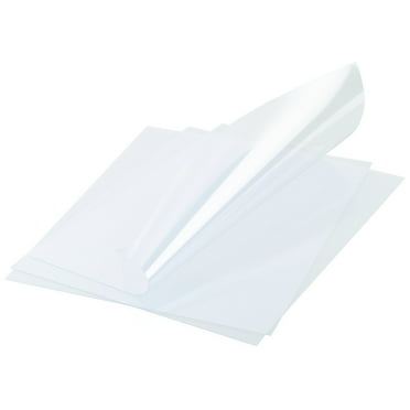 52311 Fellowes Transparent PVC Binding System Covers, 8-3/4" x 11-1/4 ...
