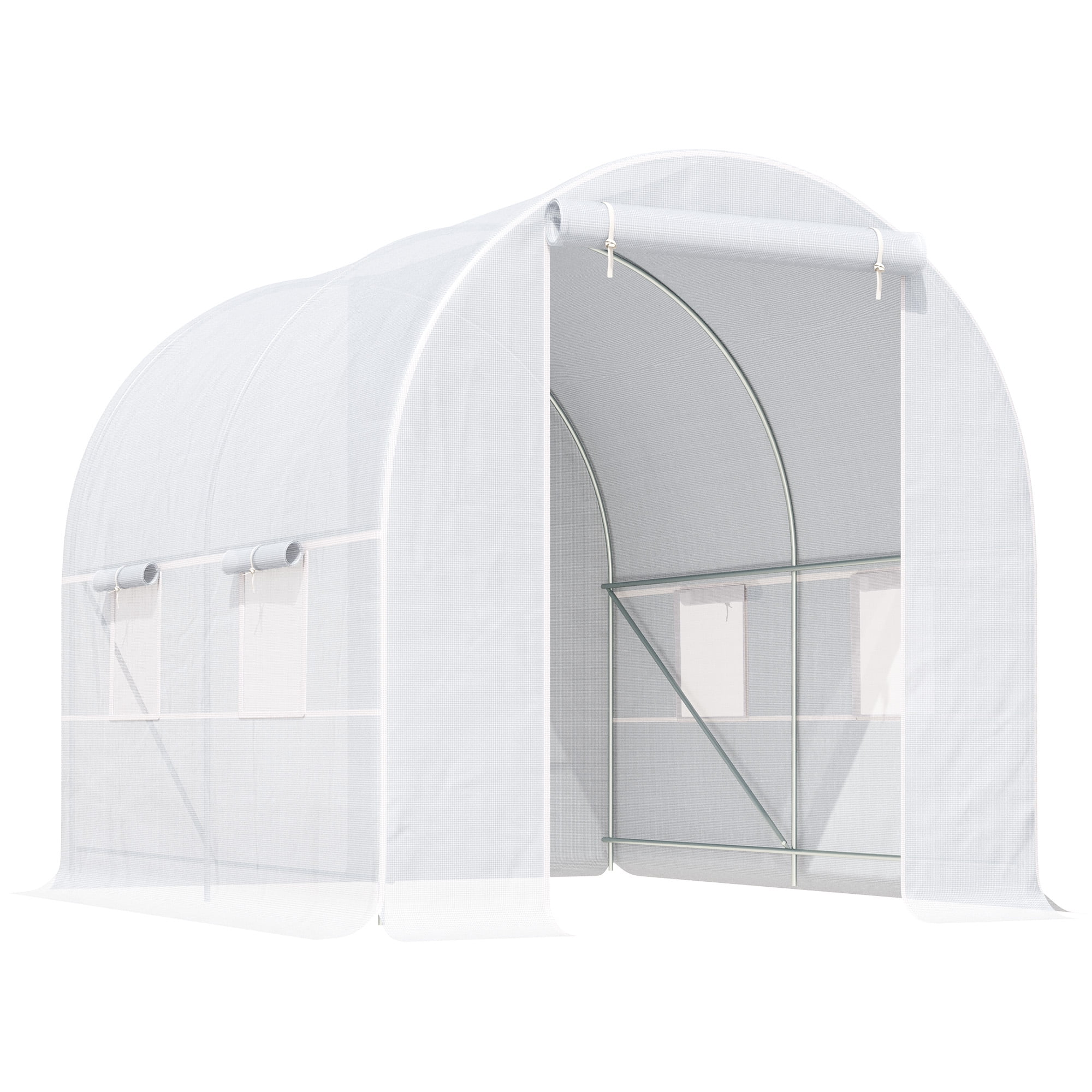 Click here for Outsunny Walk-In Tunnel Greenhouse  Garden Plant G... prices