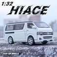 1/32 Scale Hiace MPV Zinc Alloy Car Model Toys Diecast Van Simulated ...
