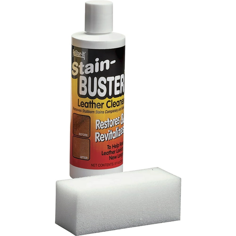 ReStor-It, MAS18071, STAIN-Buster Leather Cleaner, 1 Pack - Walmart.com ...