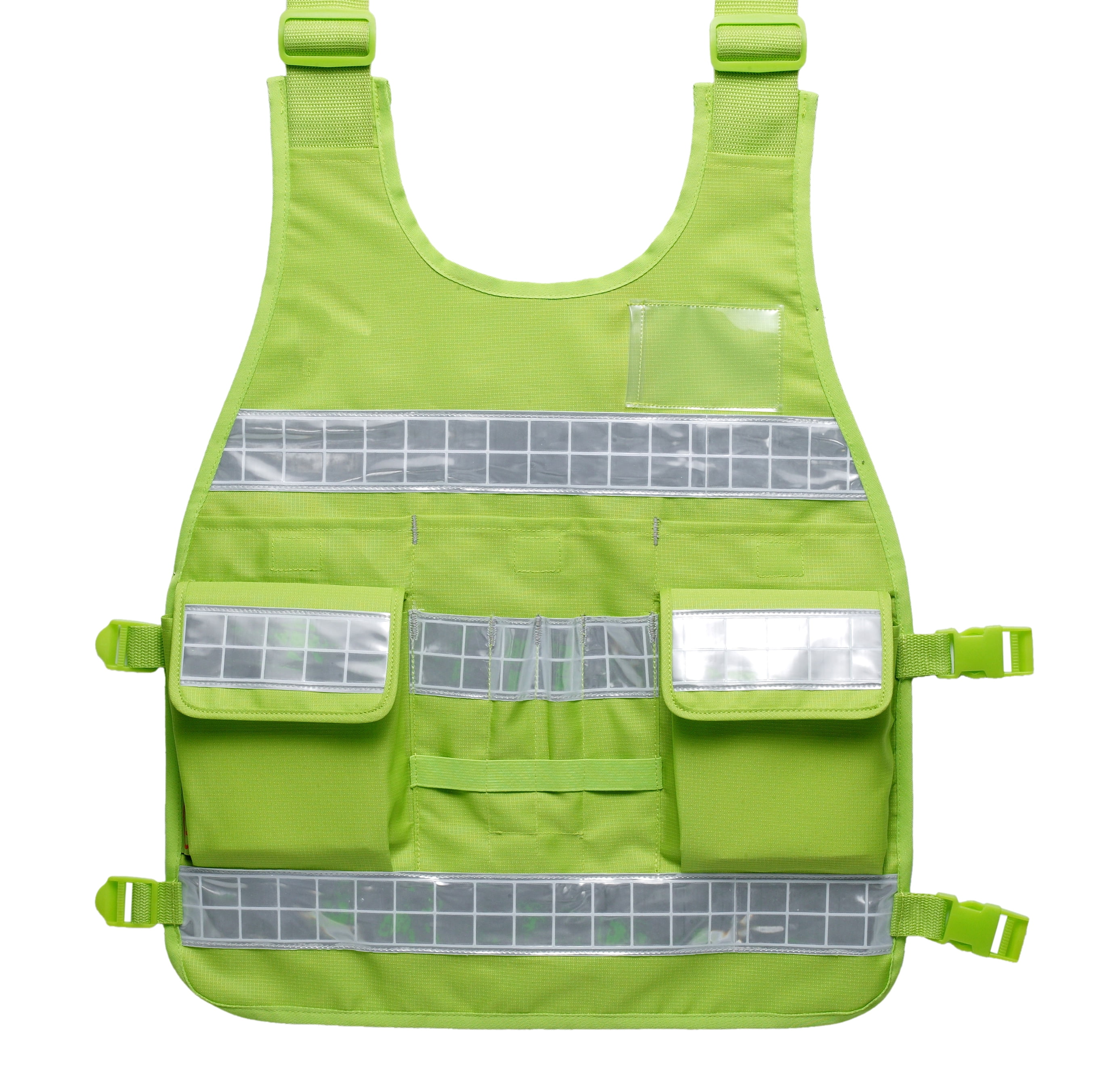 Industrial Premium High Visibility Fluorescent Reflective ANSI Class 2 ...