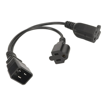 IE Power Splitter Cable,IEC320 C14 to 5 IE R Power Cable IE Maleto R ...