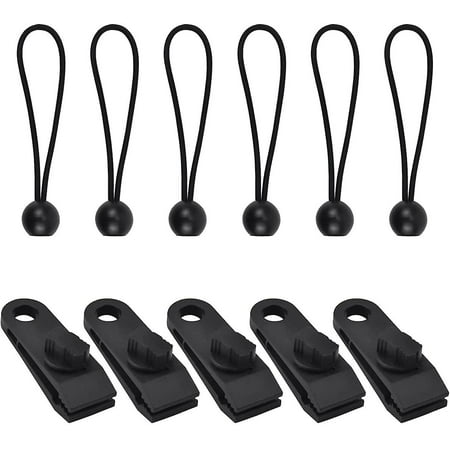 10 Pcs Tarp Clip Tent Clips, Crocodile Mouth Tarp Awnings Tarp Tent ...