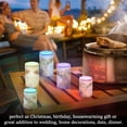 2PCS LED Flameless Candles with Remote and Timer Battery Operated Fake ...