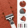 Brick Red Solid 5'x8' Rug for Bedroom Under Queen Bed Placement ...
