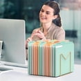 Atefa 6 Pack Plastic Colored File Folders, Filing Folders for Letter ...