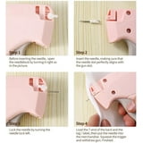 TGCUR Stitching Gun for Clothes, Quick Sewing Gun, Pink Hemming Tool ...