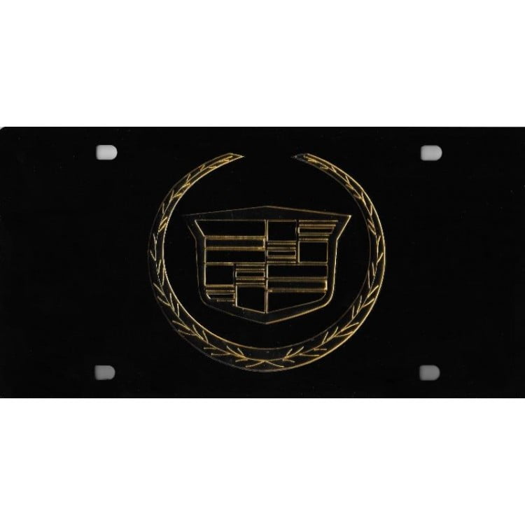 Click here for Eurosport Daytona Cadillac Gold Logo On Black Lase... prices