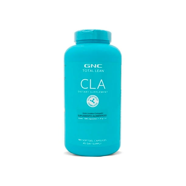 Suplemento Alimenticio CLA Total Lean GNC 180 Cápsulas Gnc 100101036 ...