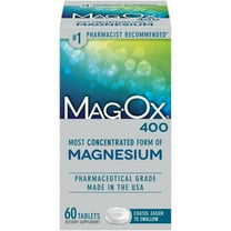 Mag-Ox 400® Magnesium Dietary Supplement, Potassium & Muscle Support ...