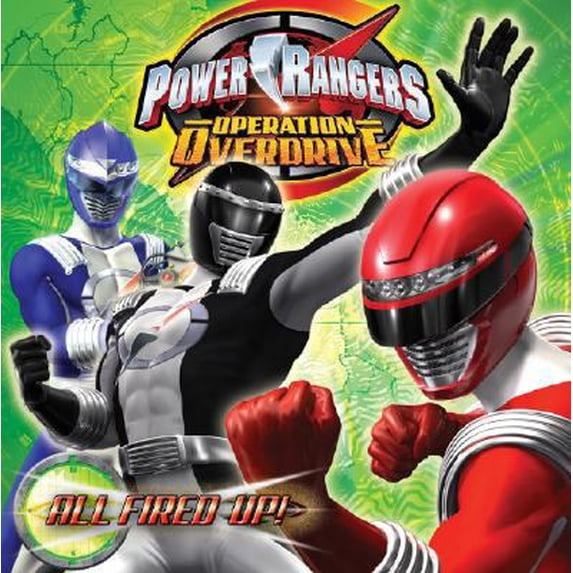 Pre-Owned Power Rangers Operation Overdrive All Fired Up! (Paperback ...