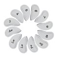 awjaisca 12Pcs Golf Club Cover Sets, Waterproof PVC Golf Club Headcover ...