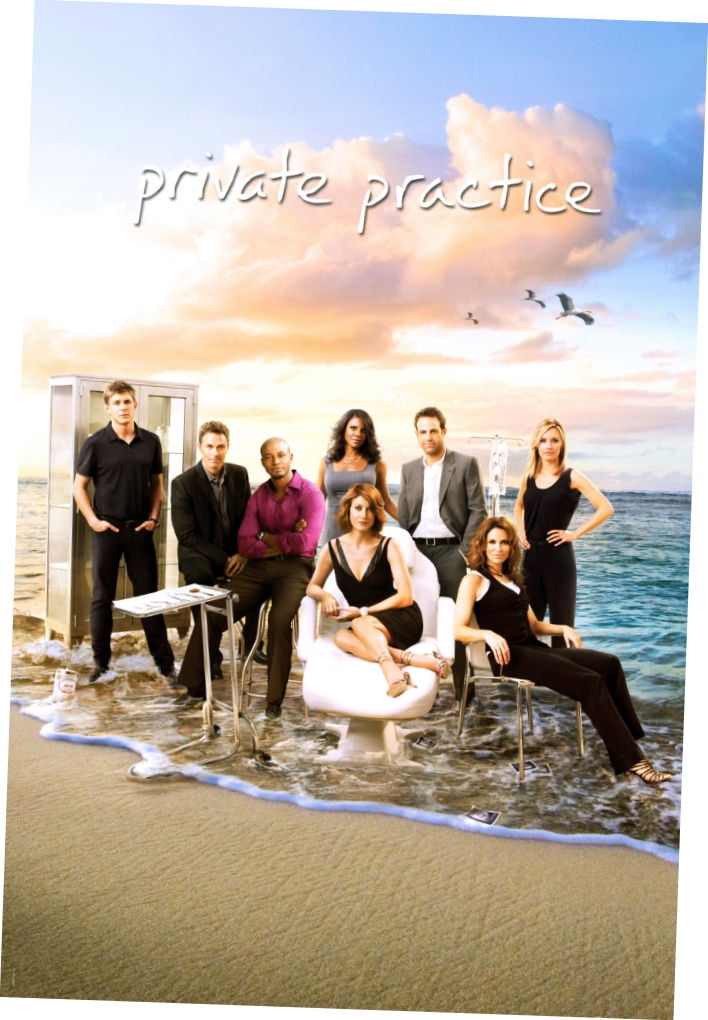 Private Practice Poster 24In x36In Art Poster 24x36 Multi-Color Square ...