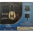 Sunforce 15 LED Solar String Lights, Weather Resistant, 33ft, for Patio ...