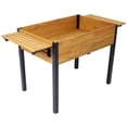 Firewood Storage Shed, Outdoor Log Holder Shelter for Garden Porch ...